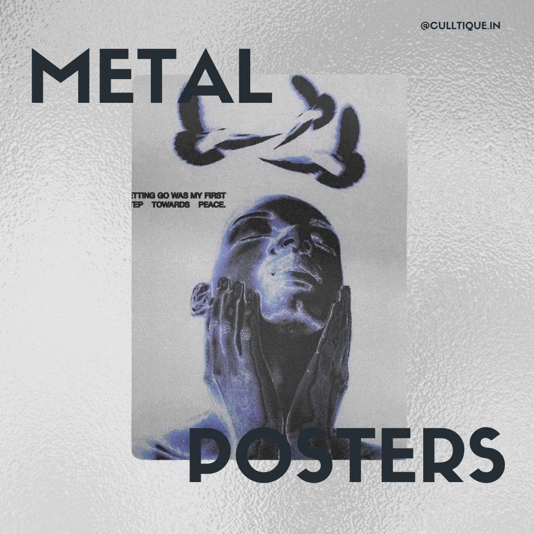 Quirky Aesthetic Metal Posters by Culltique