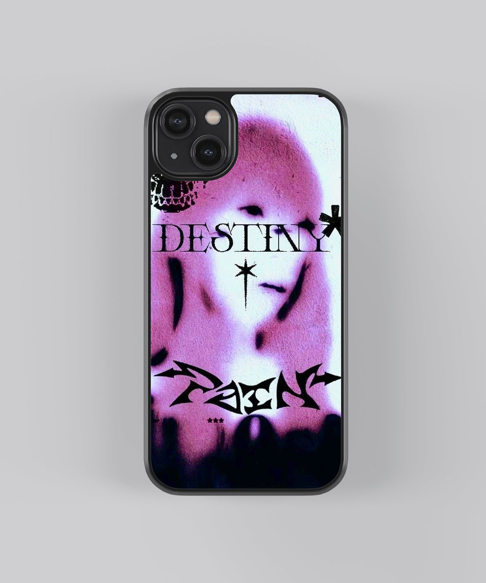 Destiny Cybersigilism Glass Phone Case | Dark Aesthetic – Culltique