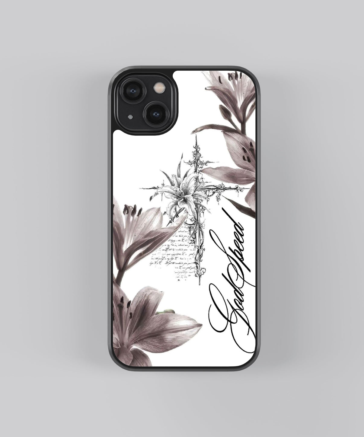 God Speed Cybersigilism Glass Phone Case | Dark Aesthetic – Culltique
